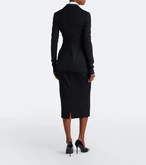 Dolce & Gabbana Wool-blend Pencil Skirt