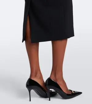 Dolce & Gabbana Wool-blend Pencil Skirt