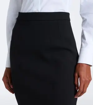 Dolce & Gabbana Wool-blend Pencil Skirt