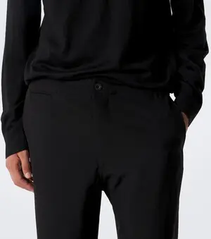 THE ROW Ramil Virgin Wool Wide-leg Trousers