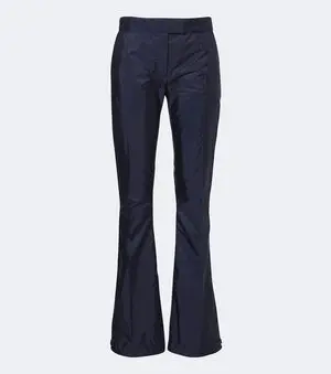 Miu Miu Technical Flared Pants - Blue
