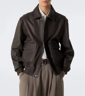 ARMA Bari Leather Blouson Jacket