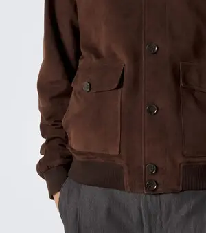 ARMA Tomme Reversible Suede Blouson Jacket