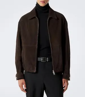 ARMA Maddox Suede Blouson Jacket