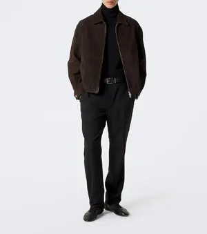 ARMA Maddox Suede Blouson Jacket