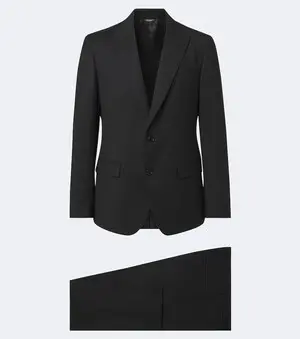 Dolce & Gabbana Single-breasted Wool-blend Suit - Black