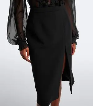 Dolce & Gabbana Wool-blend Pencil Skirt