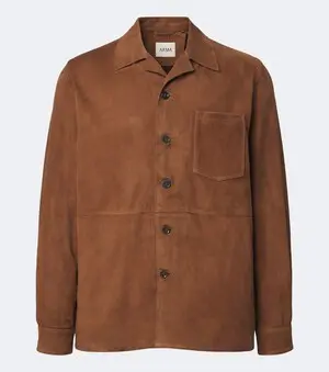 ARMA Nico Suede Jacket - Brown