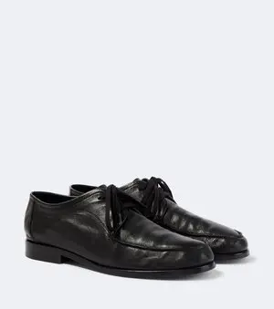 THE ROW Nino Leather Derby Shoes