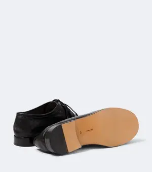 THE ROW Nino Leather Derby Shoes