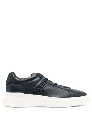 Hogan H580 Leather Sneakers - Blue