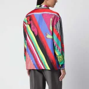 Versace Formula 6 Silk Twill Shirt - Multicolor