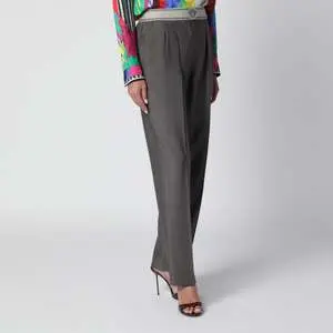 Versace Cold Mohair Wool Trousers
