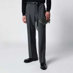 Prada Aged Leather Pouch