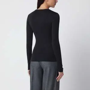 RÓHE Anthracite Mélange Wool Sweater