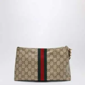 Gucci Gg Pouch With Web Stripe