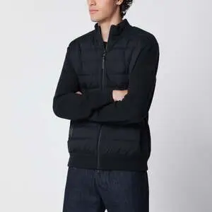 Moncler Padded Cardigan - Blue