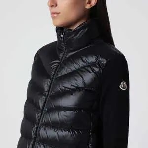 Moncler Padded Zip-up Jacket In Polyester