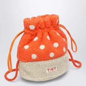 TINY COTTONS Mushroom-shaped Bucket Hat With Drawstring