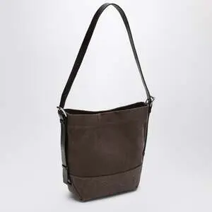 LEMAIRE Belted Cotton Canvas Tote Bag