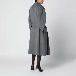 THE FRANKIE SHOP Double-breasted Coat With Belt