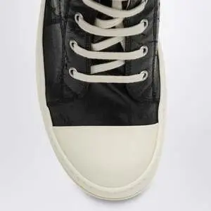 Rick Owens Tower Sneakers In /milk White In Megacrust Denim
