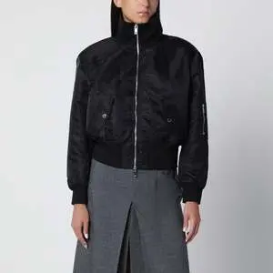THE FRANKIE SHOP Short Storm Technical Fabric Bomber Jacket