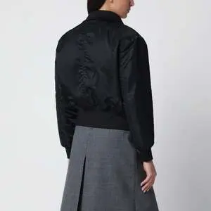 THE FRANKIE SHOP Short Storm Technical Fabric Bomber Jacket