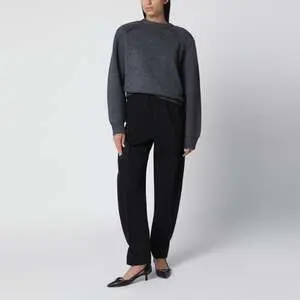 THE FRANKIE SHOP Dark Wool Blend Sweater