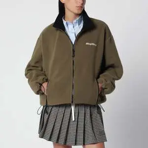Miu Miu Military Fleece Sweatshirt