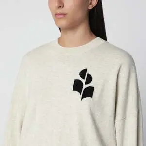 Isabel Marant Étoile Marisans Light Cotton And Wool Sweater