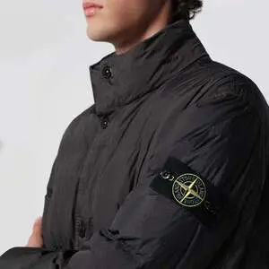 Stone Island Quilted Polyamide Jacket - Grey