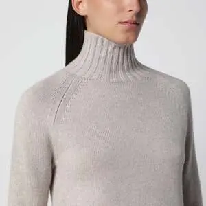 Max Mara Turtleneck Sweater In Wool And Cashmere
