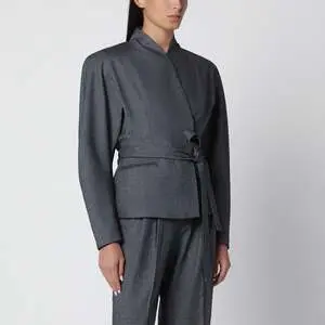Andamane Mélange Belted Jacket