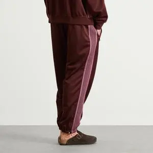 Needles Poly Smooth Zipped Track Pants - Brown