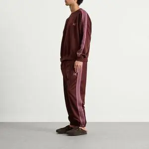 Needles Poly Smooth Zipped Track Pants - Brown