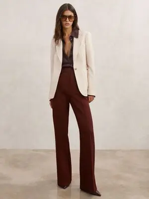 REISS Wool-blend Single-breasted Blazer
