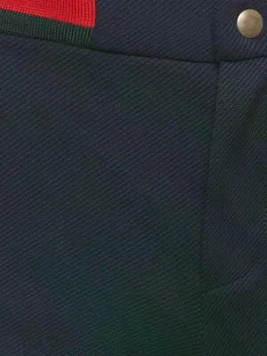 Gucci Web-stripe Knit Shorts