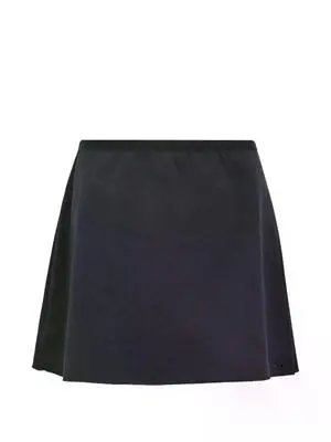 SPENCE Elastic-waistband A-line Skirt - Blue