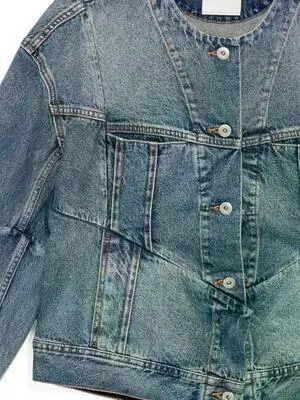 JNBY Panelled Vintage Denim Jacket