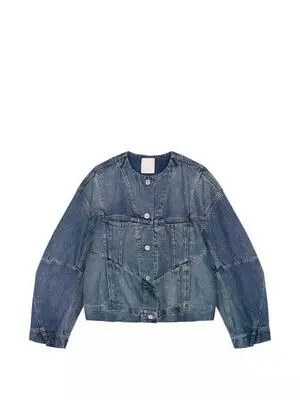 JNBY Paneled Denim Jacket - Blue