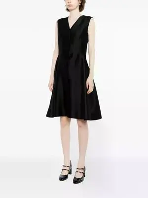 JNBY Sleeveless V-neck Midi Dress