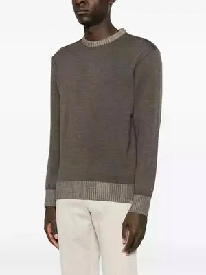 Paul & Shark Ribbed-trim Virgin-wool Sweater