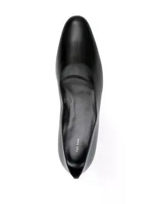 THE ROW Marion Leather Ballerina Shoes