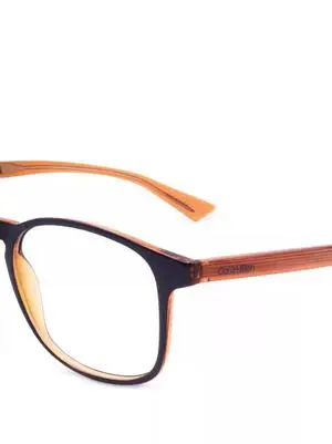 Calvin Klein Round Frame Eyeglasses - Blue