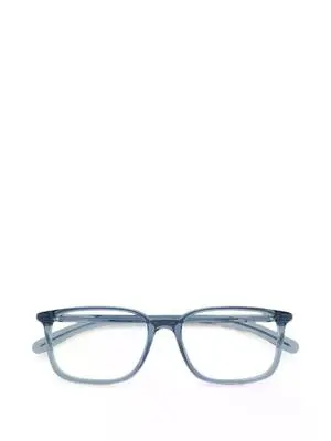 Montblanc Square-frame Glasses - Blue