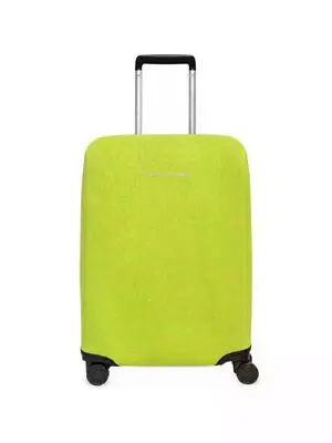 PIQUADRO Logo-print Suitcase Cover - Yellow