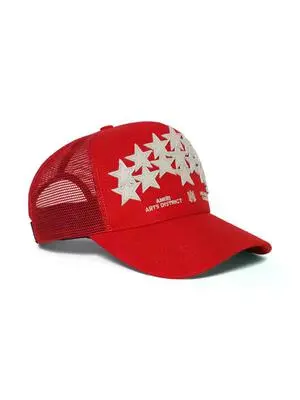 Amiri Stars Trucker Cap - Red