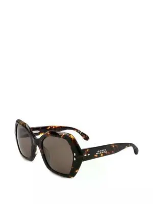 Isabel Marant Tortoiseshell-pattern Sunglasses - Brown