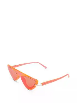 Calvin Klein Cat-eye Frame Sunglasses - Orange